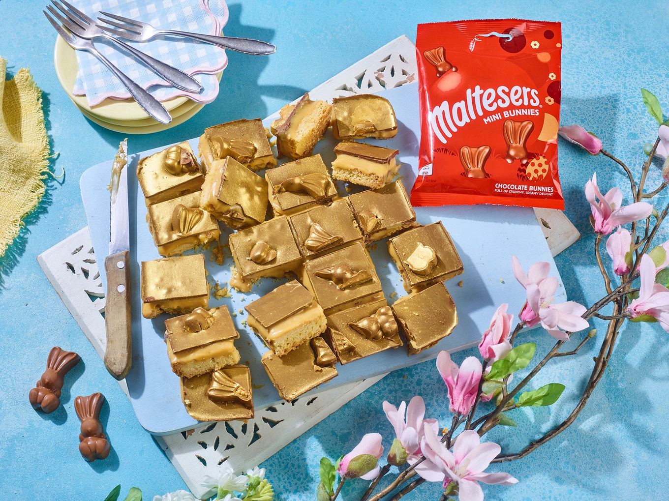 Maltesers Millionaire Shortbread Gold Bars